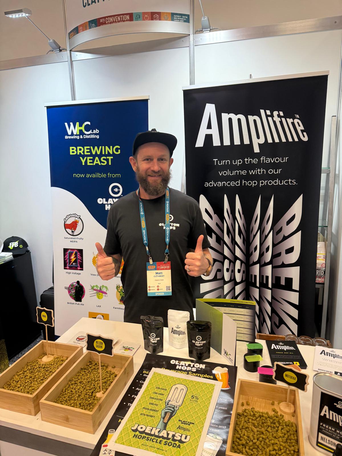 Matthew Cuthbert joins Clayton Hops